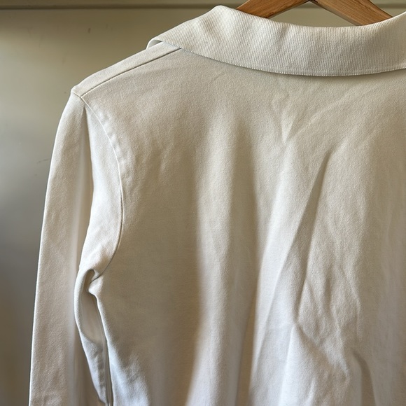 Burberry | Tops | Vintage New Burberry Nova Check Polo Oxford Half Placket Button Down Blouse ...